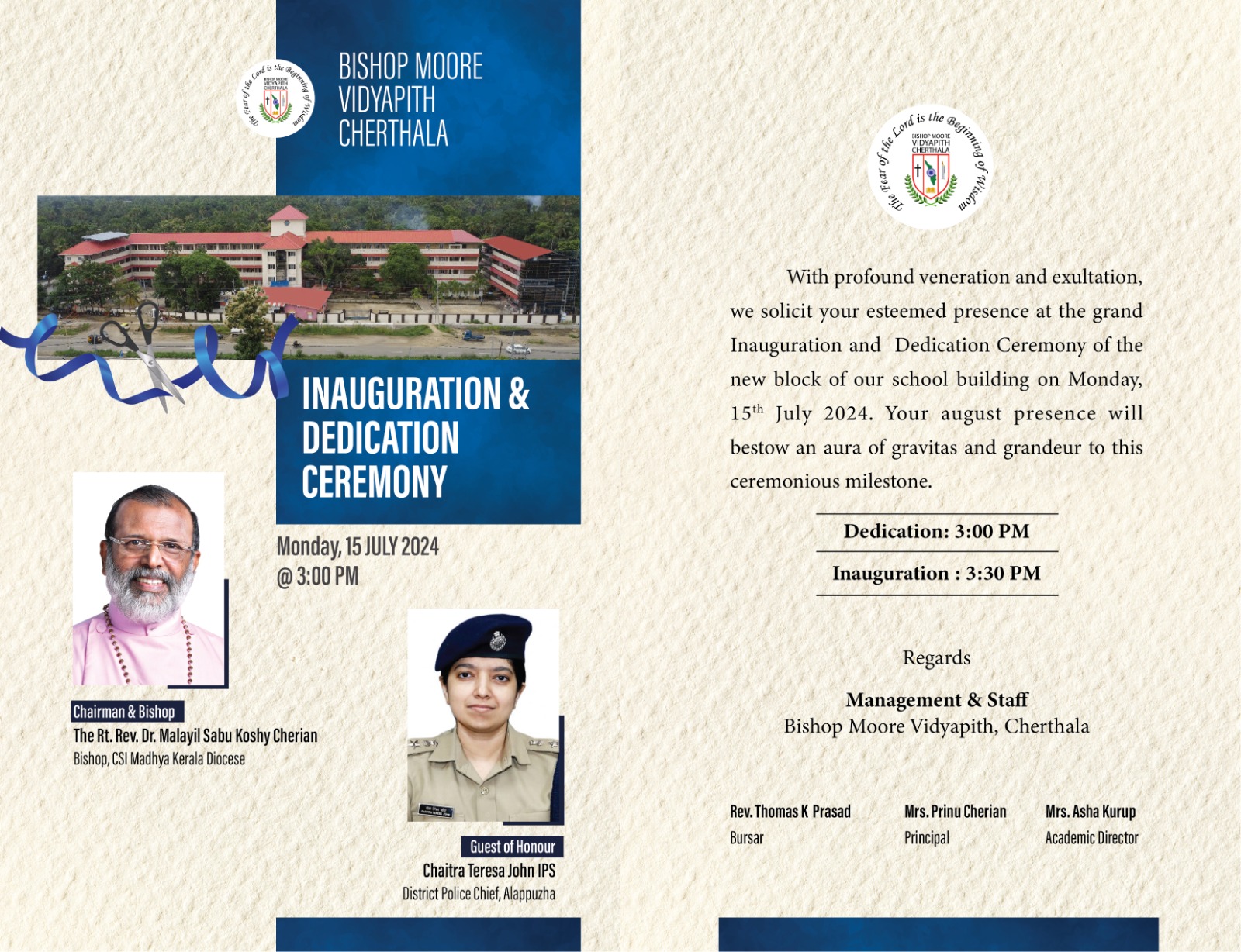 Bishop Moore Vidyapith | Cherthala